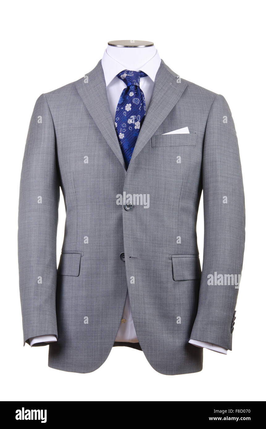 Jacket isolated on the white background Stock Photo - Alamy