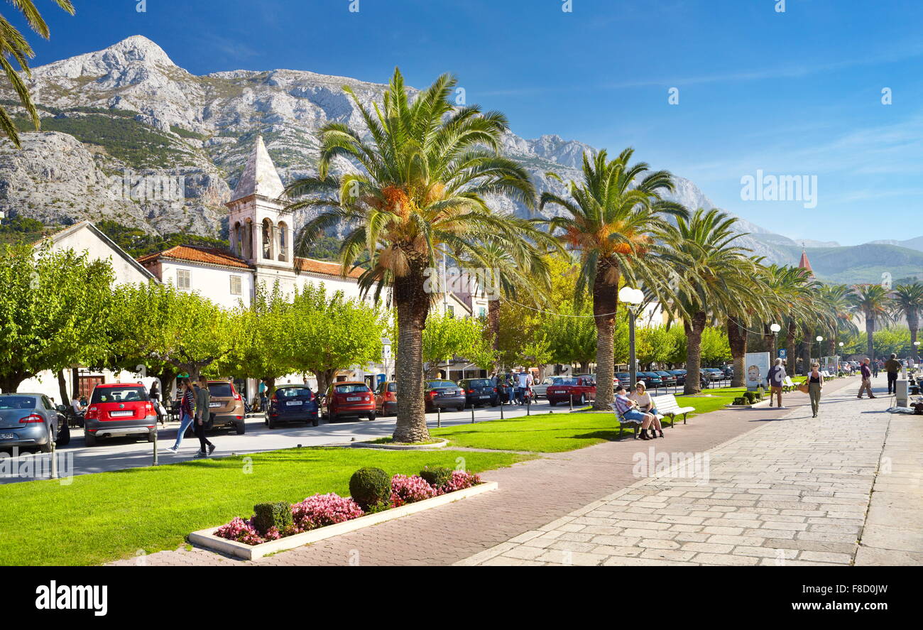Makarska Village, Makarska Riviera - Croatia Stock Photo - Alamy