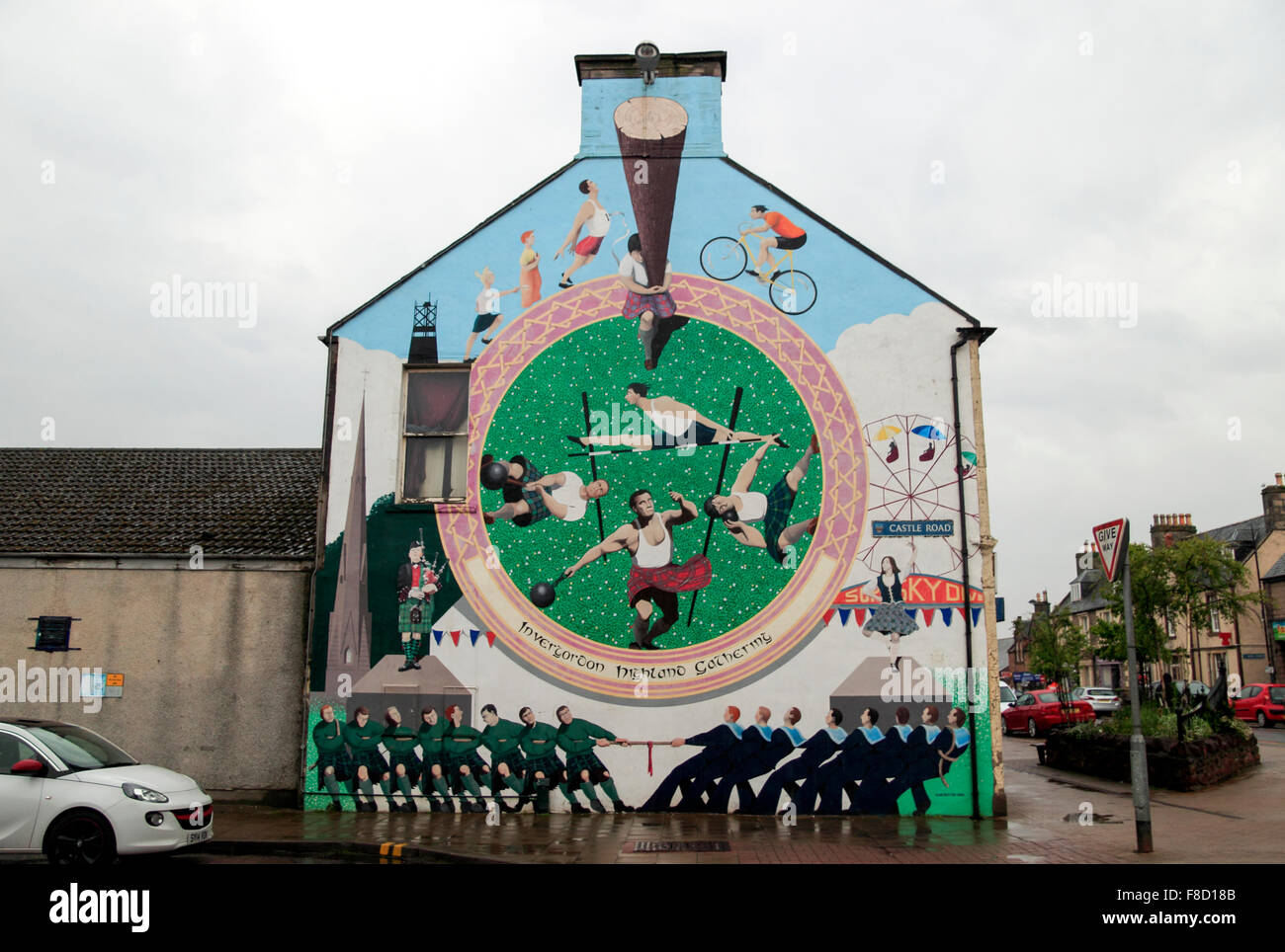 Invergordon artwork hi-res stock photography and images - Alamy