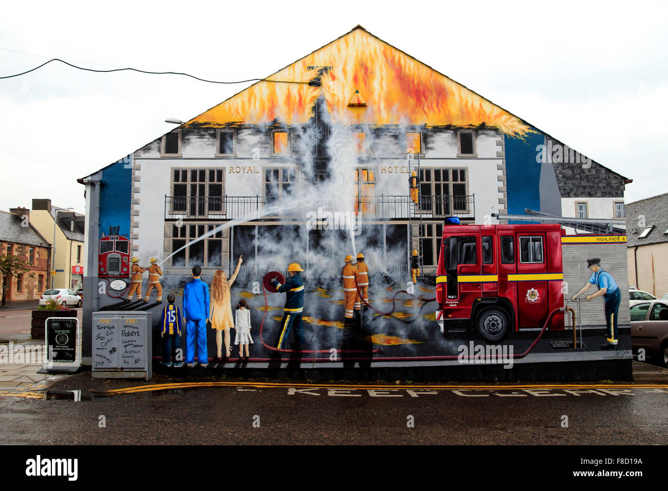 Firehouse Wall Mural