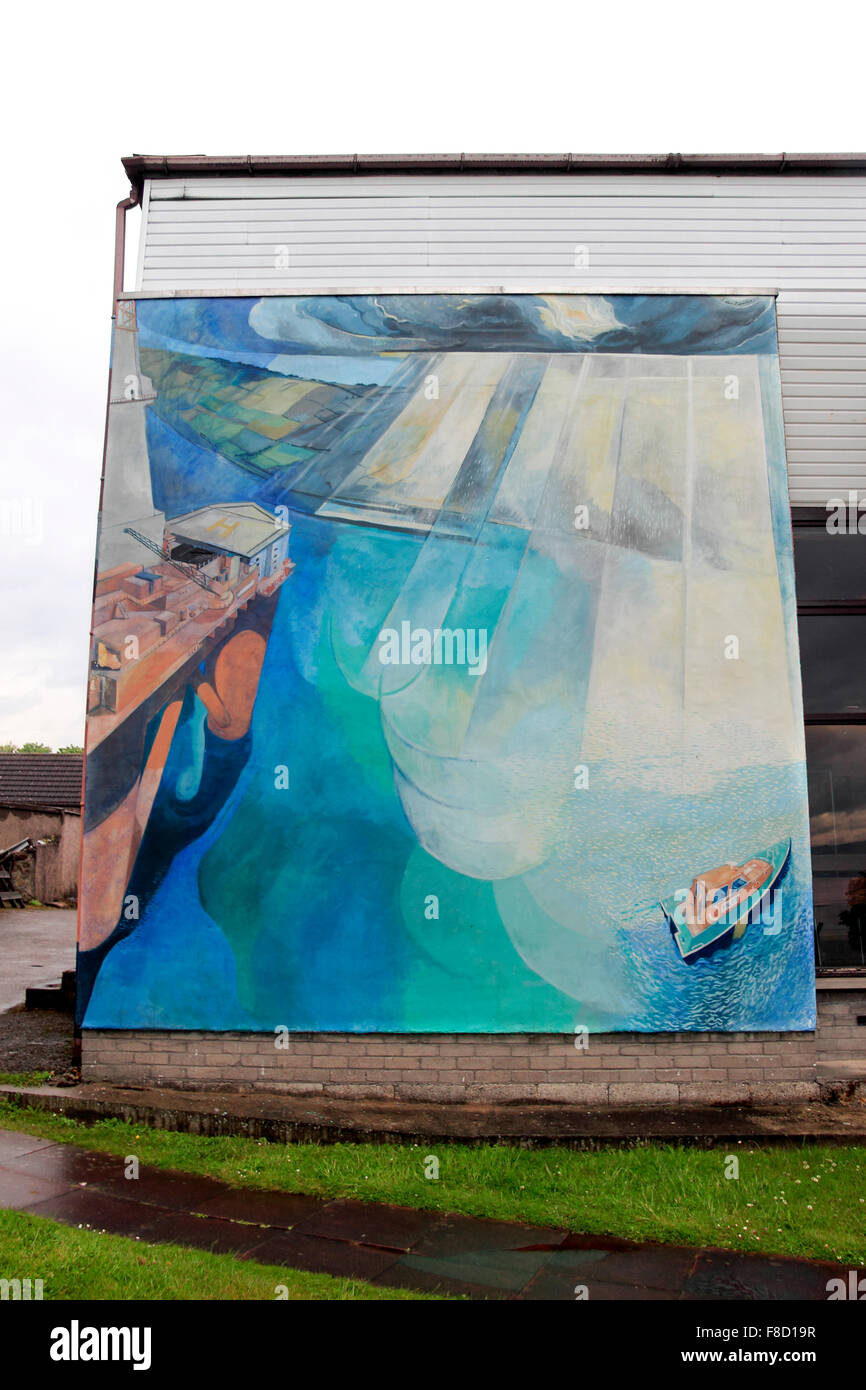 "Heritage of the Firth" mural wall painting Invergordon Museum Highland ...