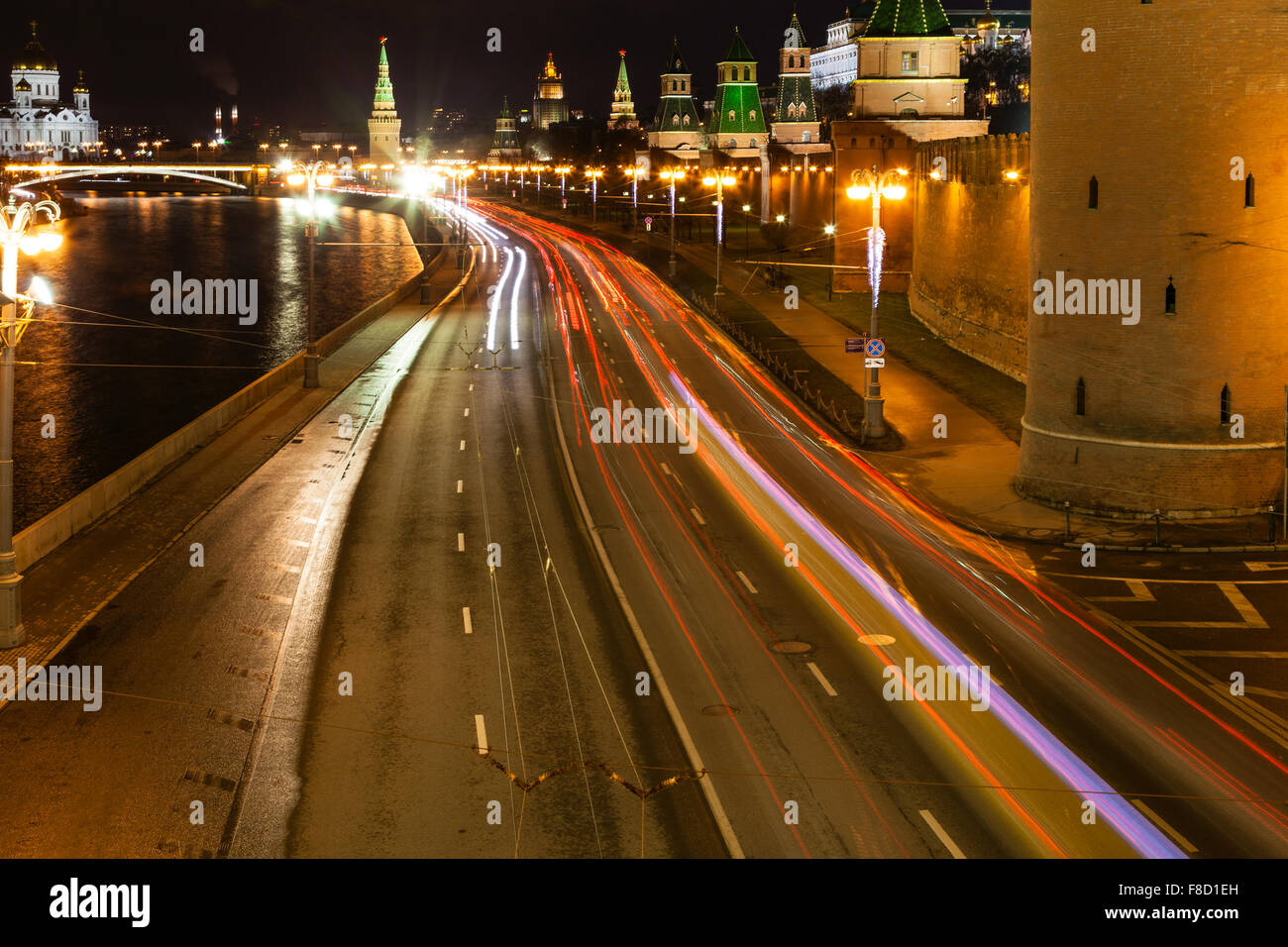 Kremlin tower cathedral christ saviour hi-res stock photography and ...