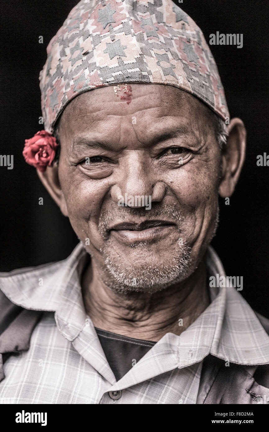 A traditional nepalese hat hi-res stock photography and images - Alamy