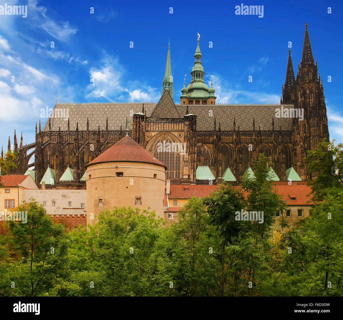 Prague castle old city hi-res stock photography and images - Alamy