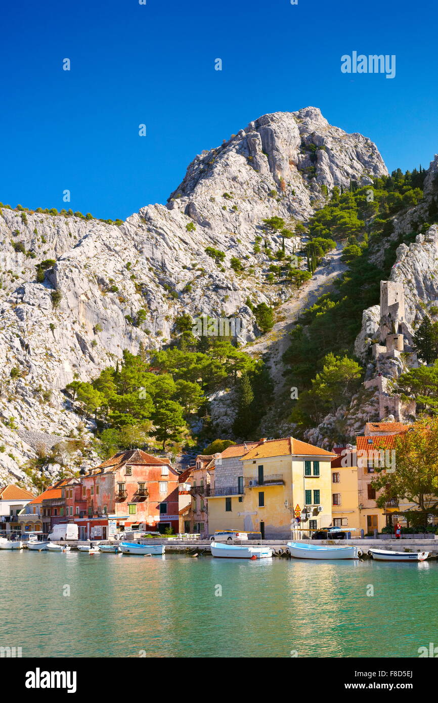 Omis - Makarska Riviera, Croatia Stock Photo - Alamy