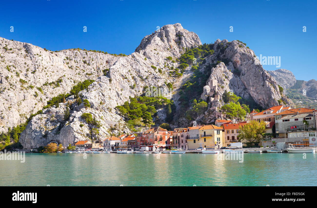 Omis - Makarska Riviera, Croatia Stock Photo - Alamy