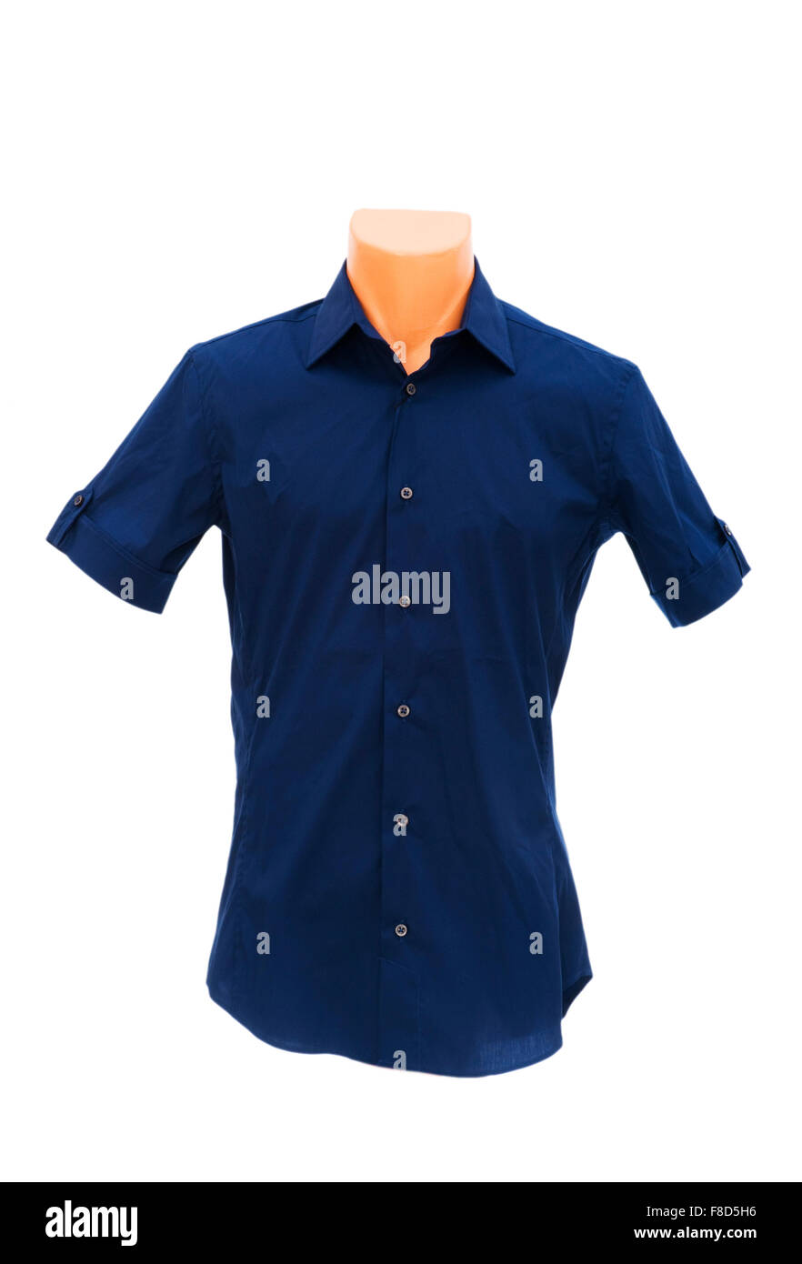 Shirt isolated on the white background Stock Photo - Alamy