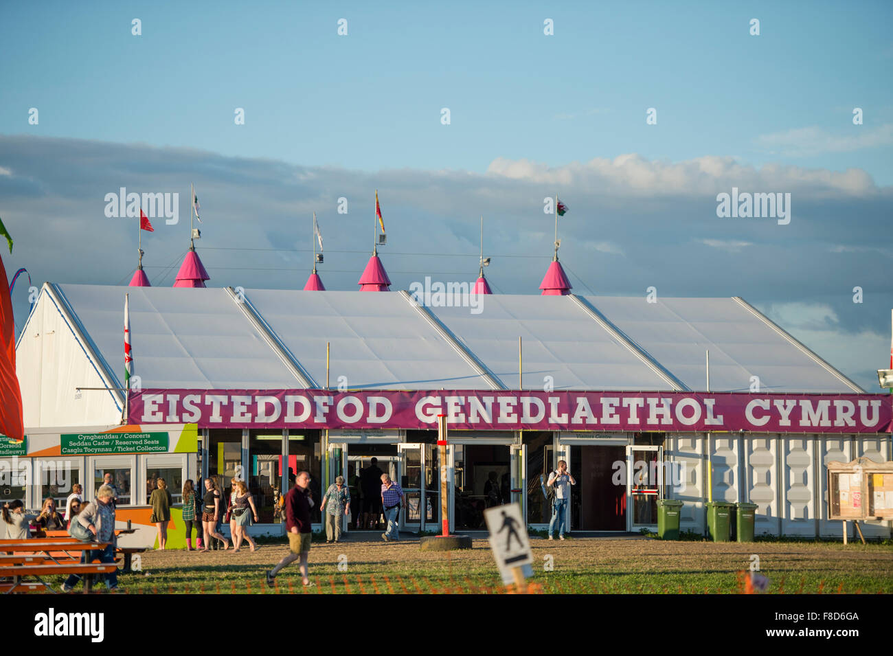 The National Eisteddfod of Wales , held near Meifod village in Powys ...