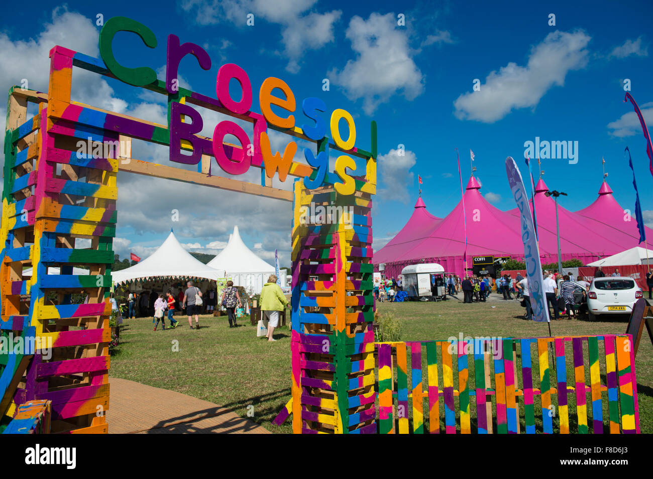The National Eisteddfod of Wales , held near Meifod village in Powys ...