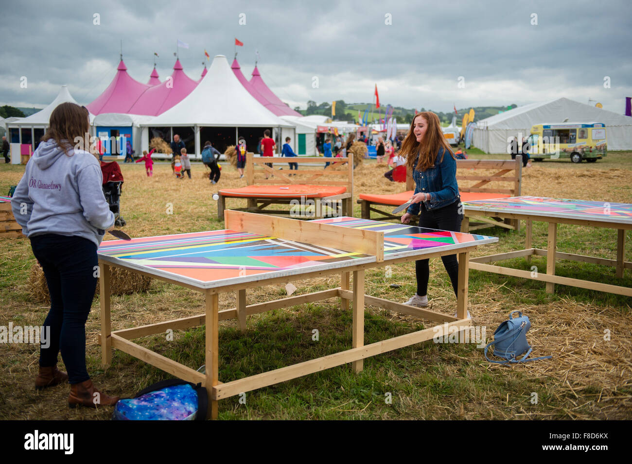 The National Eisteddfod of Wales , held near Meifod village in Powys ...