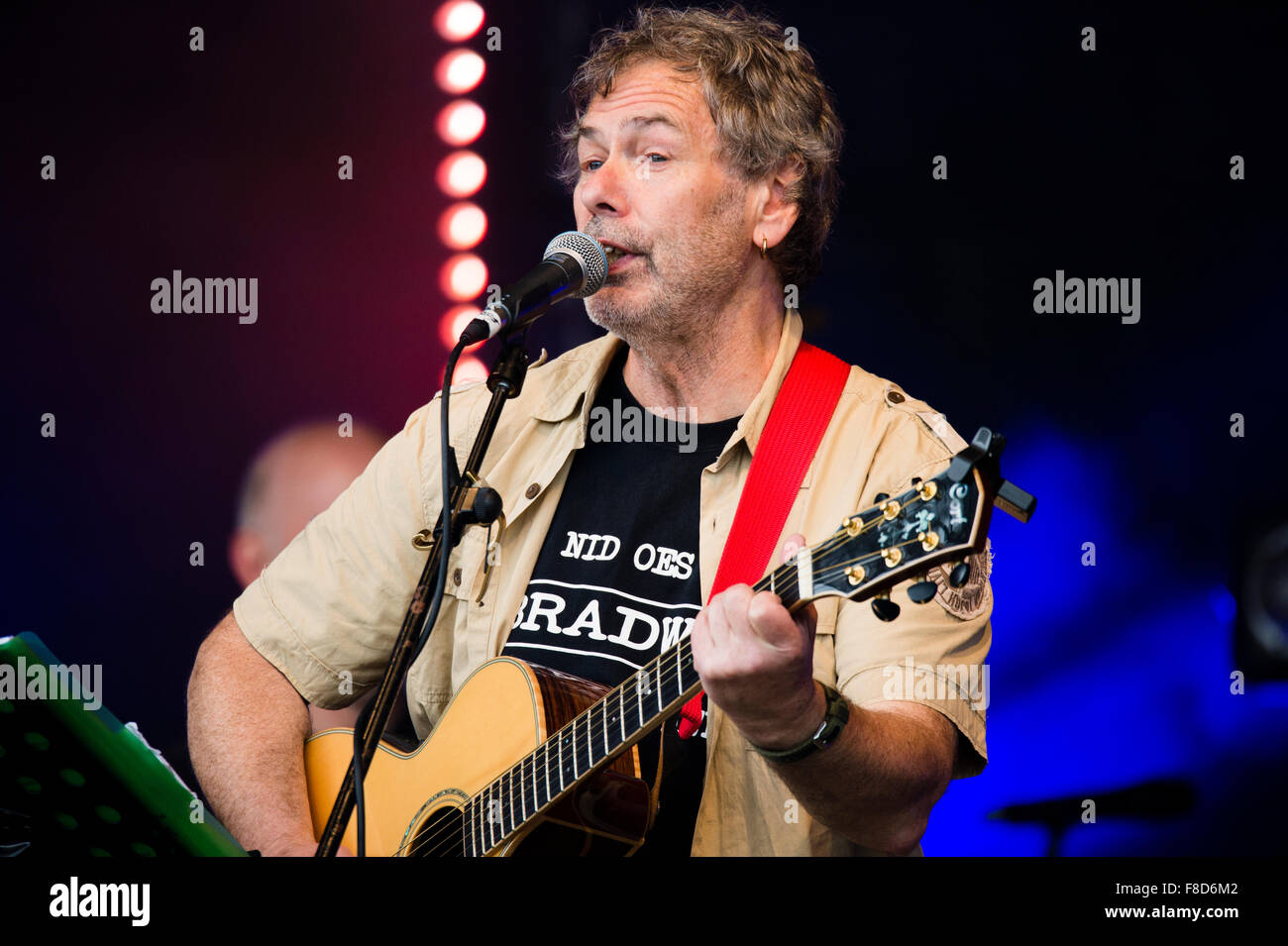 Welsh musician Steve Eaves performing at The National Eisteddfod of ...