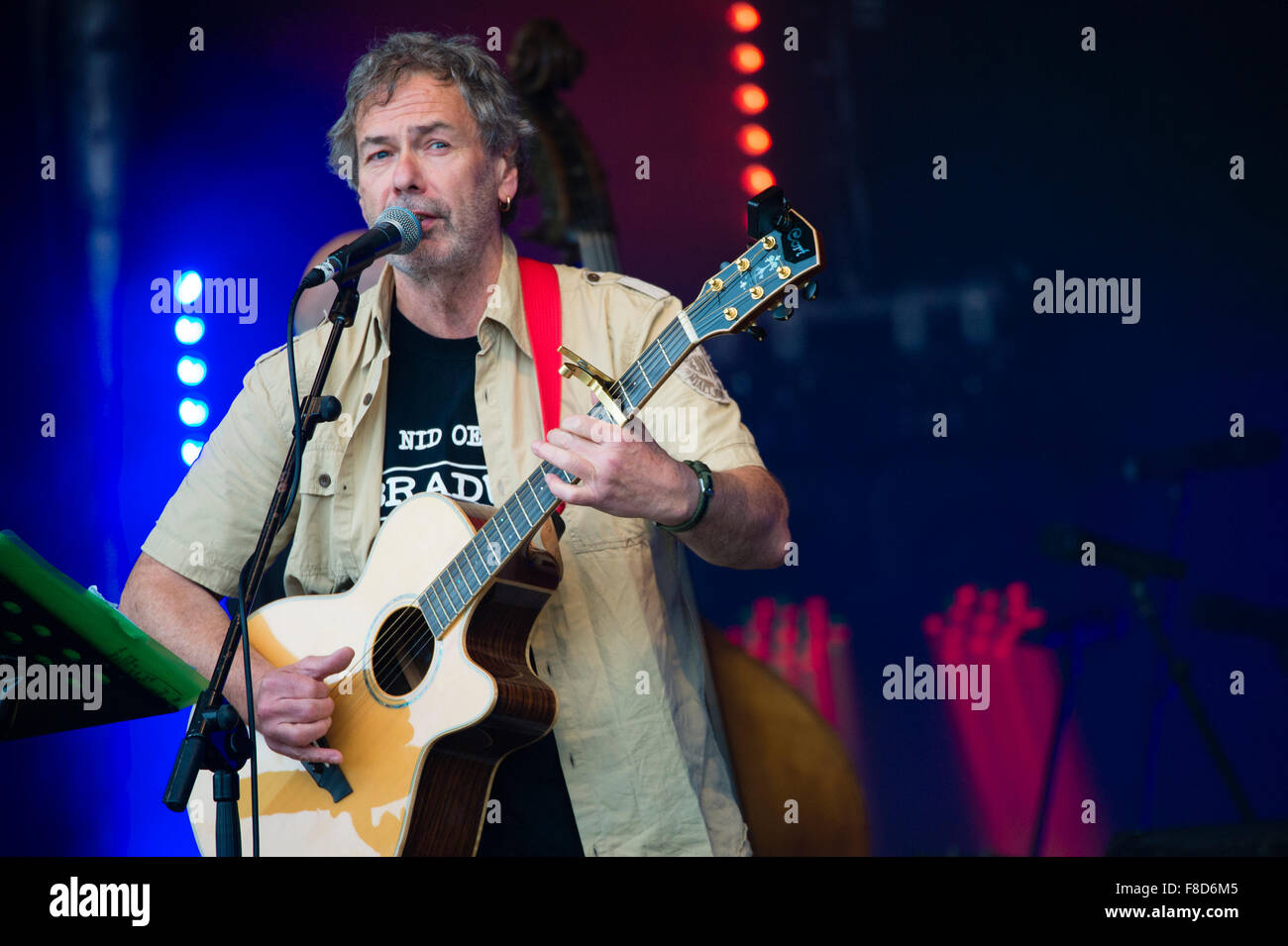 Welsh musician Steve Eaves performing at The National Eisteddfod of ...