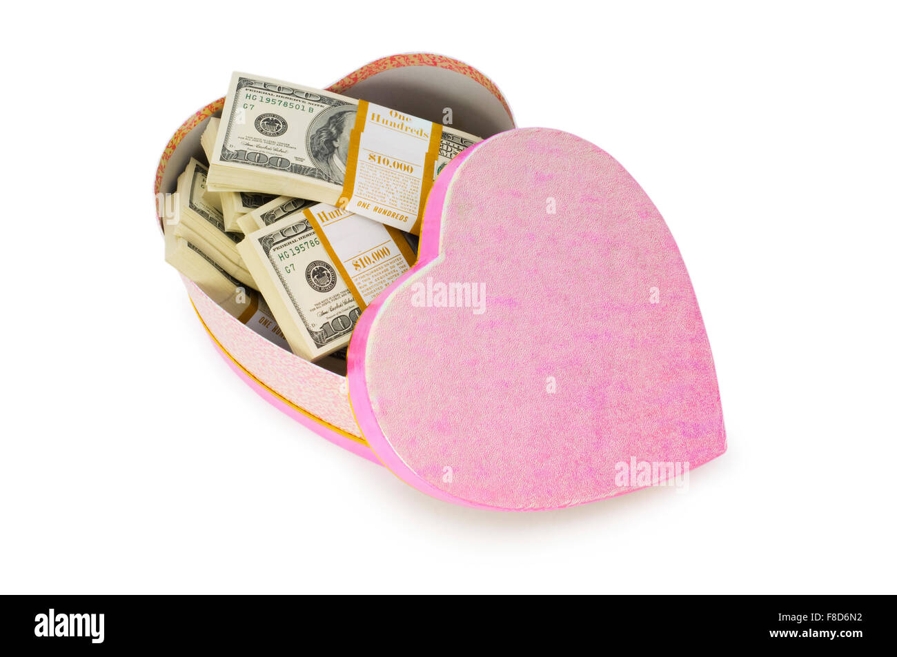 100 dollar bill hundred box Cut Out Stock Images & Pictures - Alamy