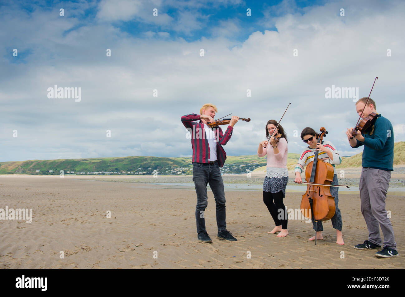 Young string instruments group hi-res stock photography and images - Alamy