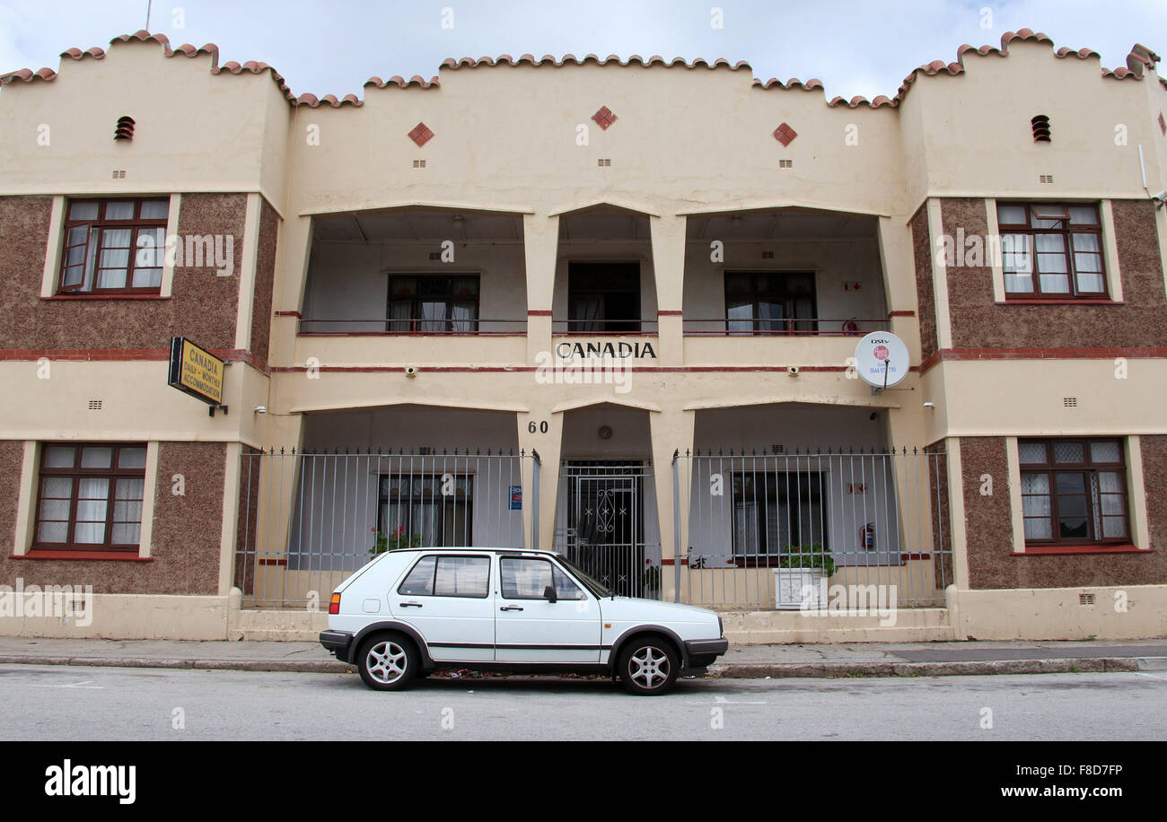 Apartment building at Port Elizabeth in the Eastern Cape Province of ...