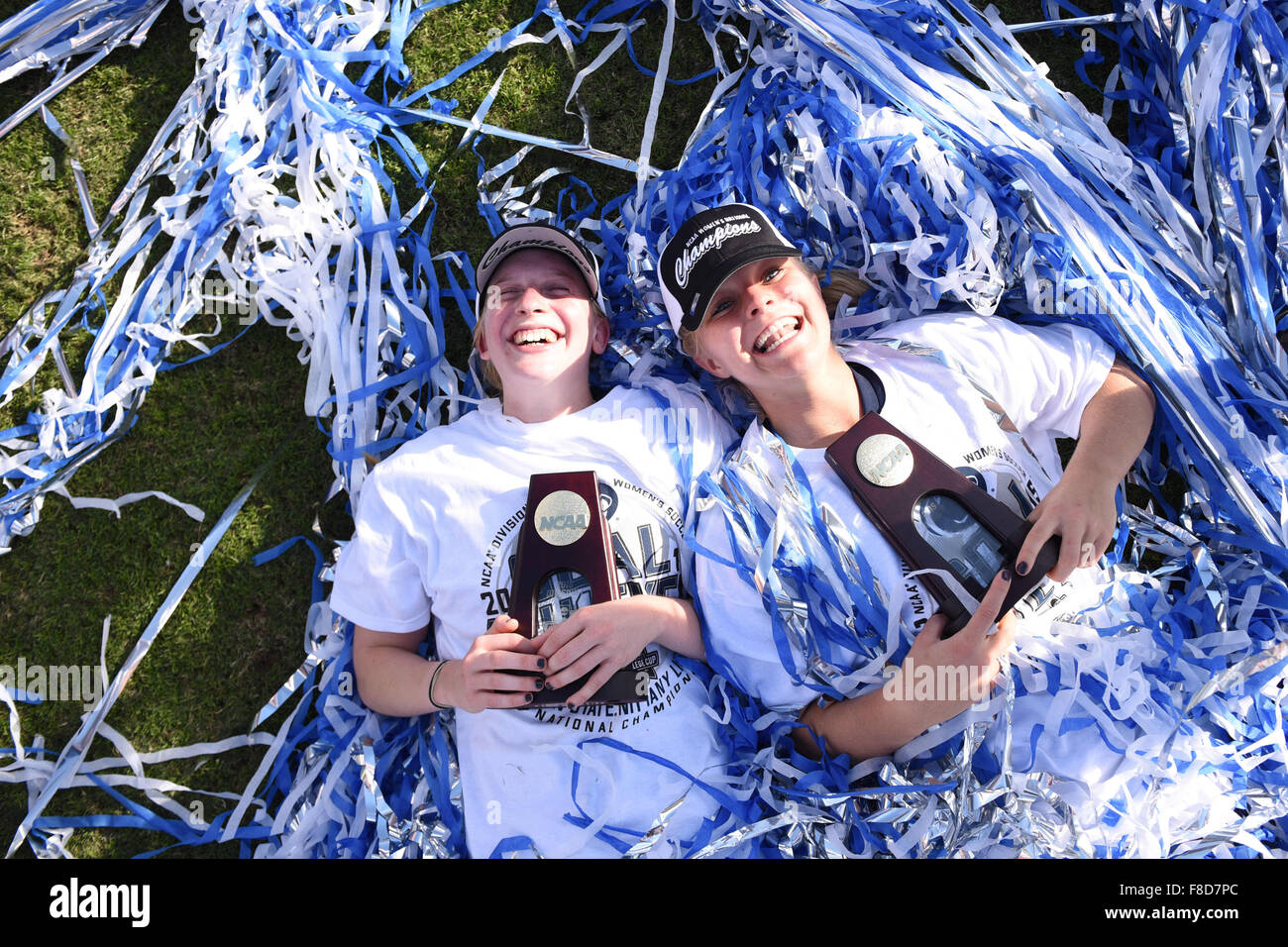 Cary, North Carolina, USA. 6th Dec, 2015. Penn State soccer players ...