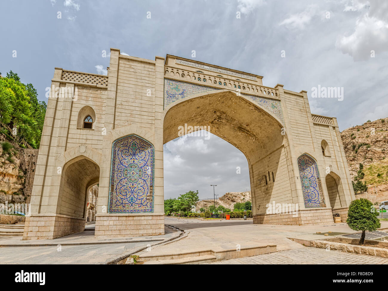 Shiraz Quran Gateway Stock Photo - Alamy