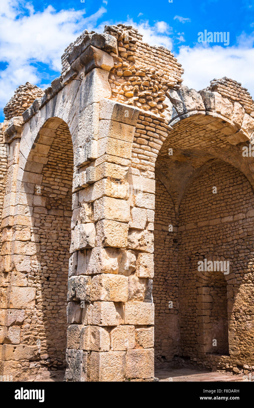 Ancient Roman city in Tunisia, Dougga Stock Photo - Alamy