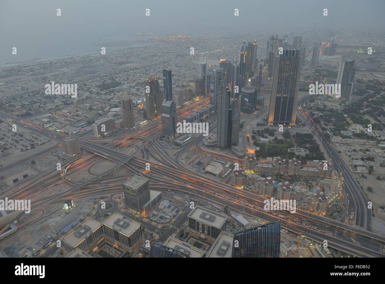 Ariel view dubai hi-res stock photography and images - Alamy