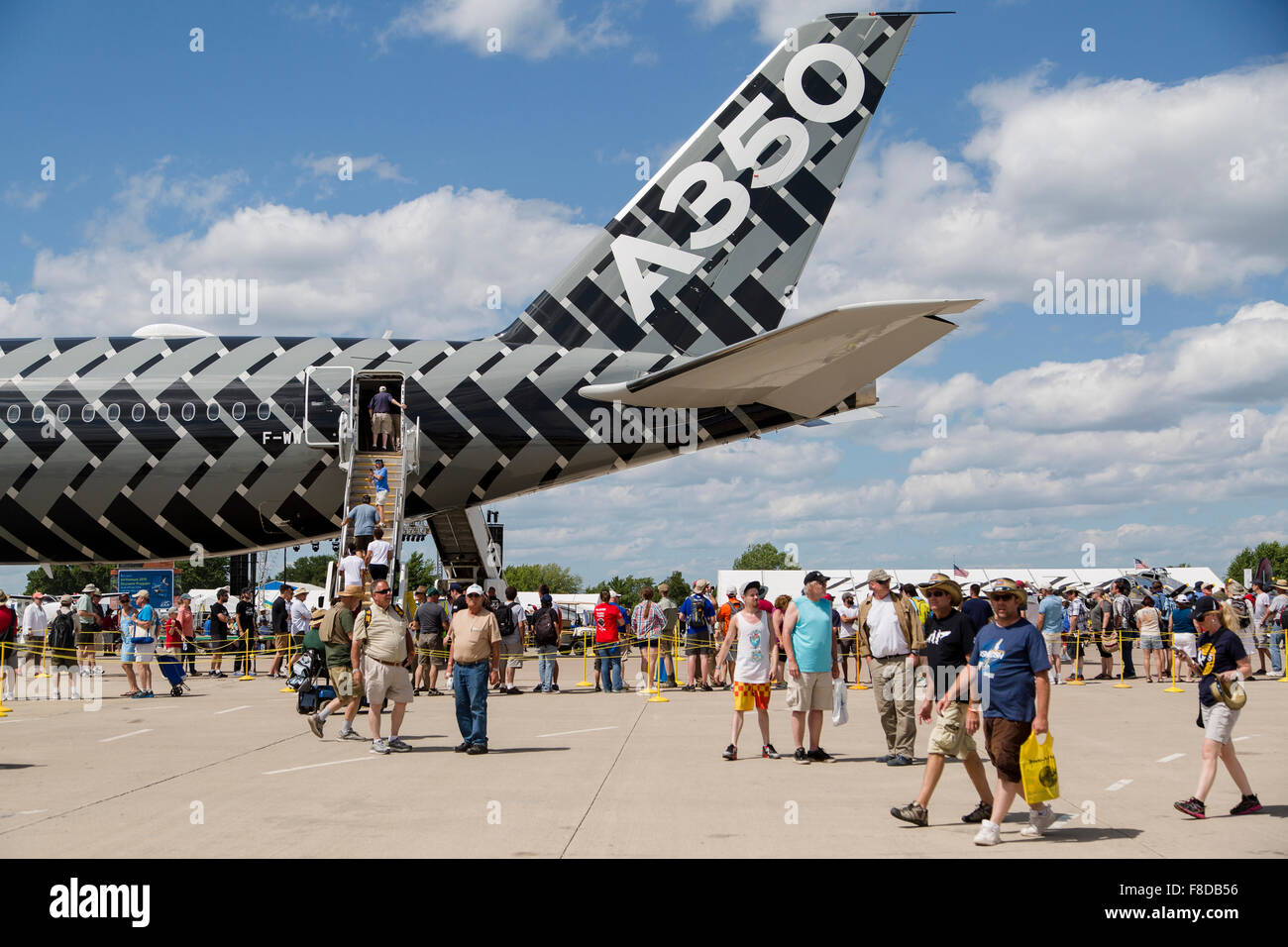 The Airbus A350 XWB test aircraft is a two-engine aircraft is designed ...