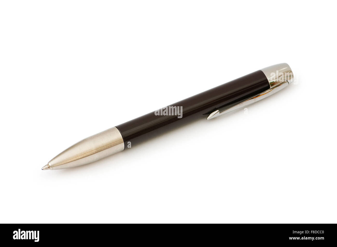 Writing pen isolated on the white background Stock Photo - Alamy