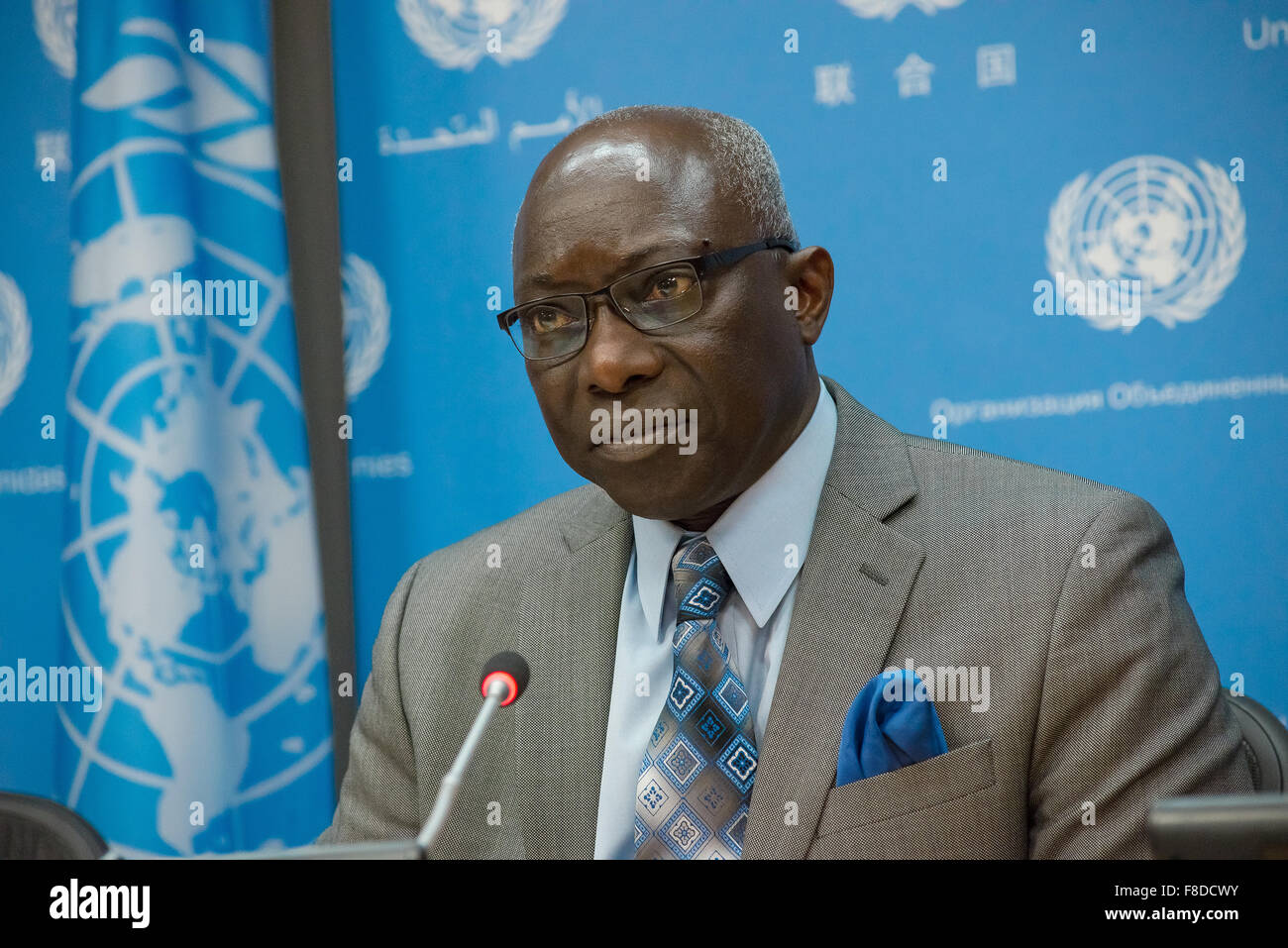 UN, New York, USA. 08th Dec, 2015. Adama Dieng, the Secretary-General's ...