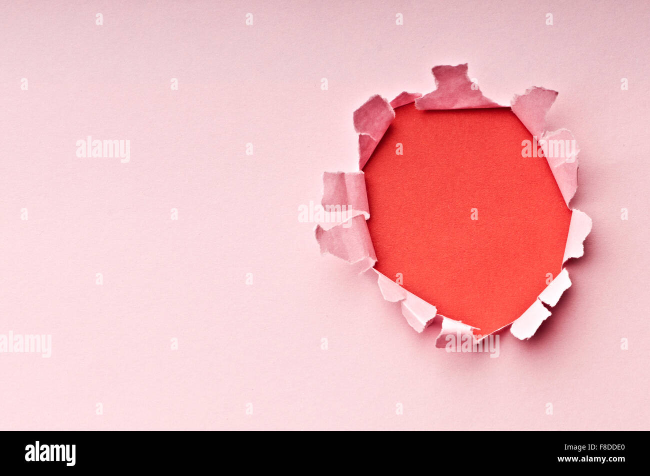 Torn paper with space for your message Stock Photo - Alamy