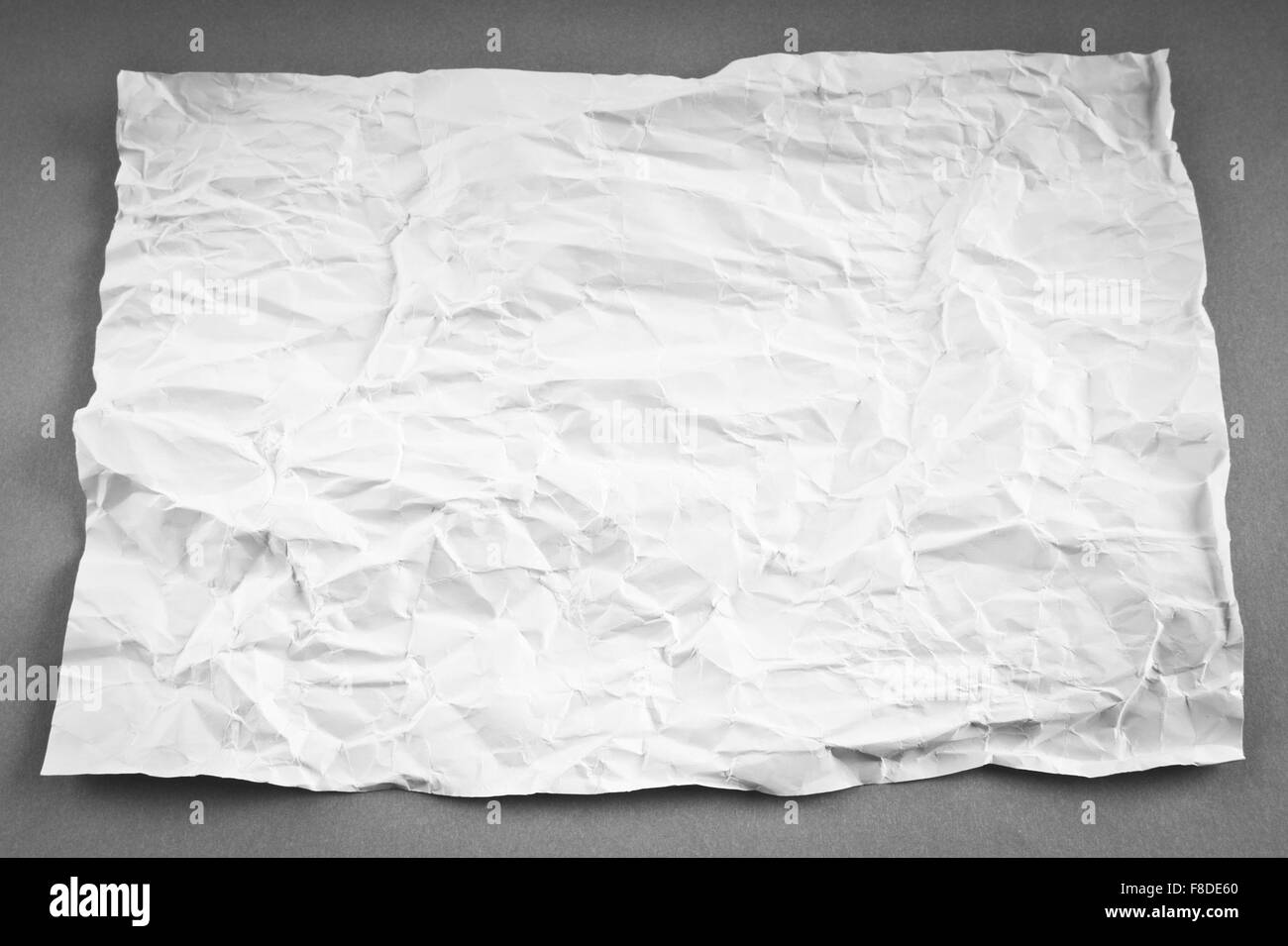 Wrinkled paper background Stock Photo - Alamy
