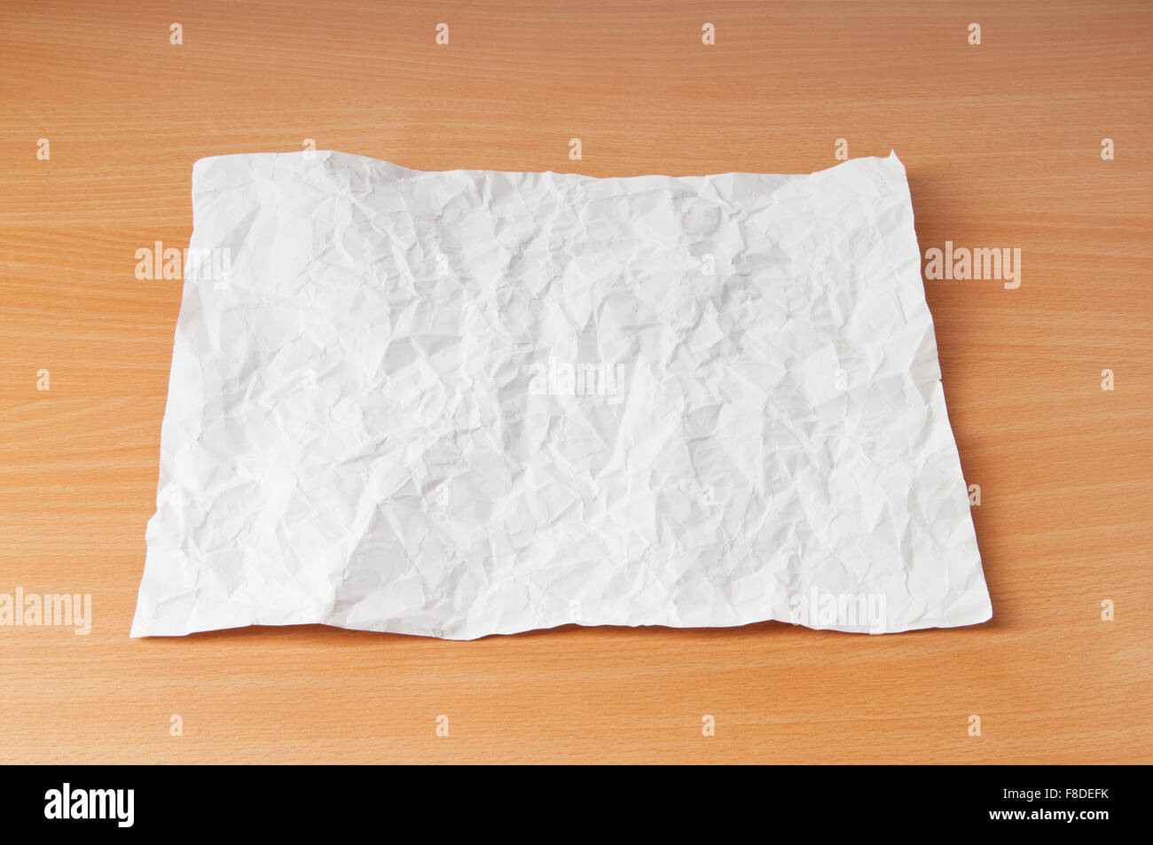Wrinkled paper background Stock Photo - Alamy