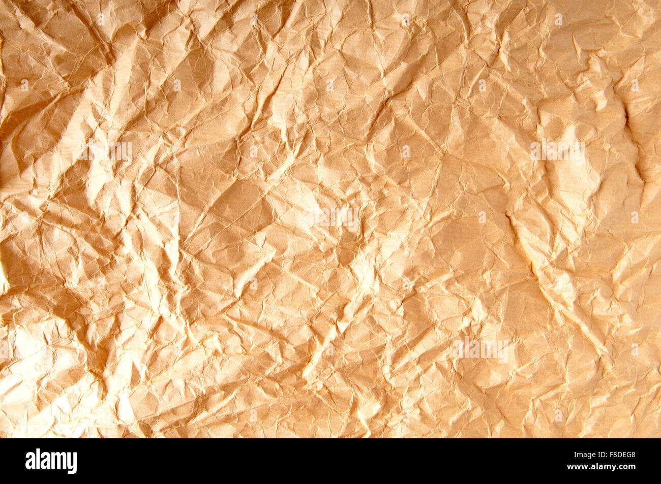 Wrinkled paper close up for your background Stock Photo - Alamy