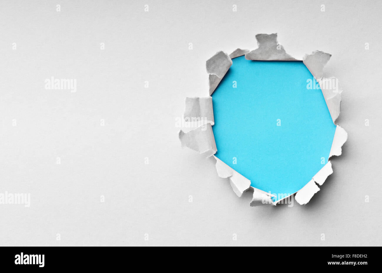 Torn paper with space for your message Stock Photo - Alamy