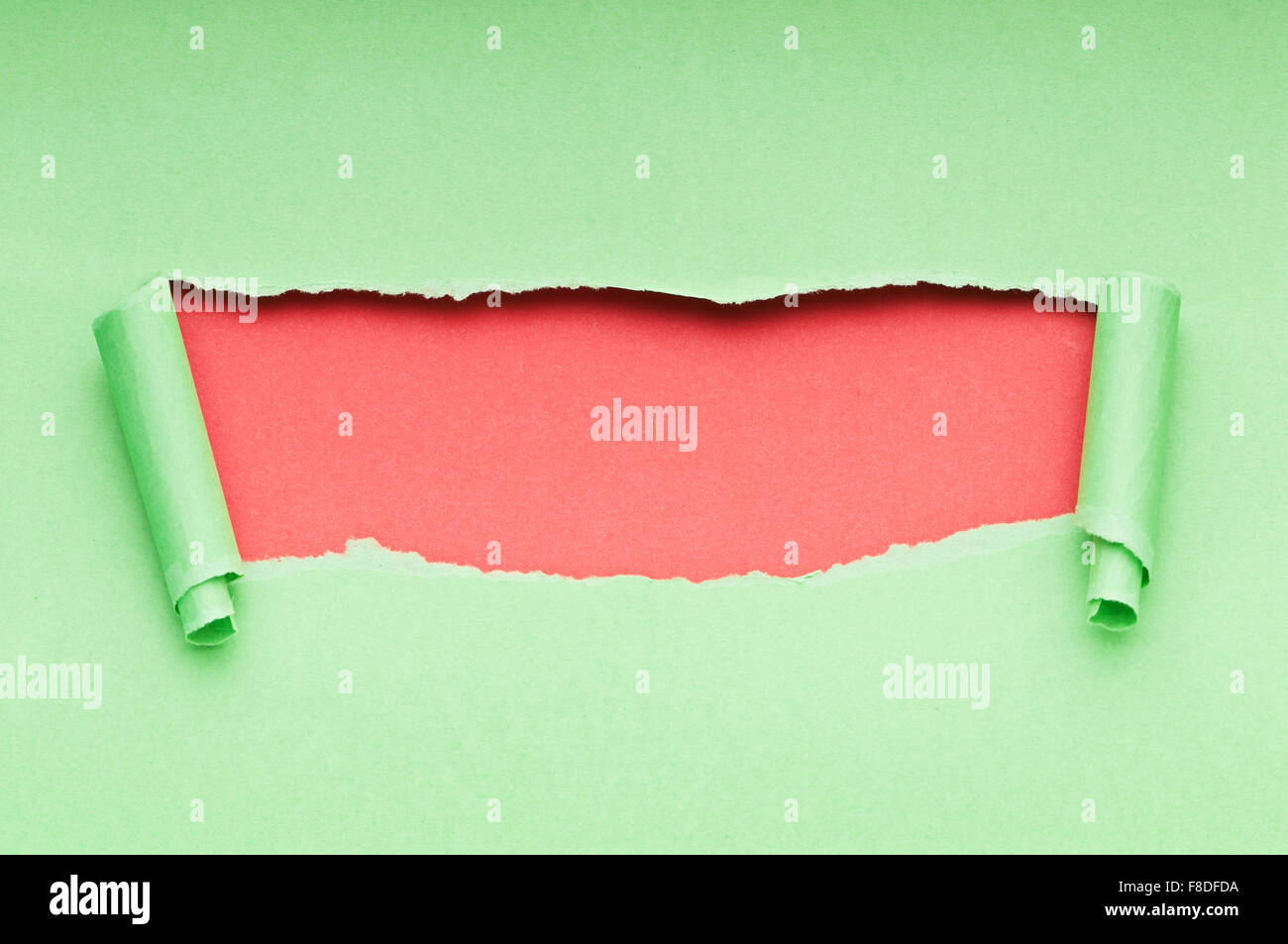 Torn paper with space for your message Stock Photo - Alamy