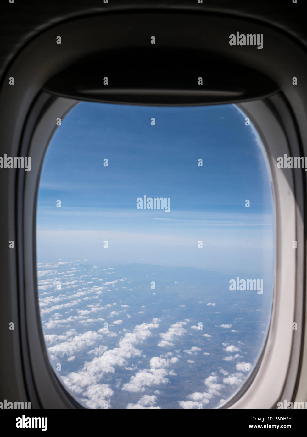 View through window of an aircraft on flight Stock Photo - Alamy