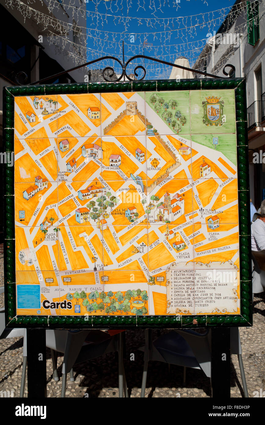 Map of marbella spain hi-res stock photography and images - Alamy