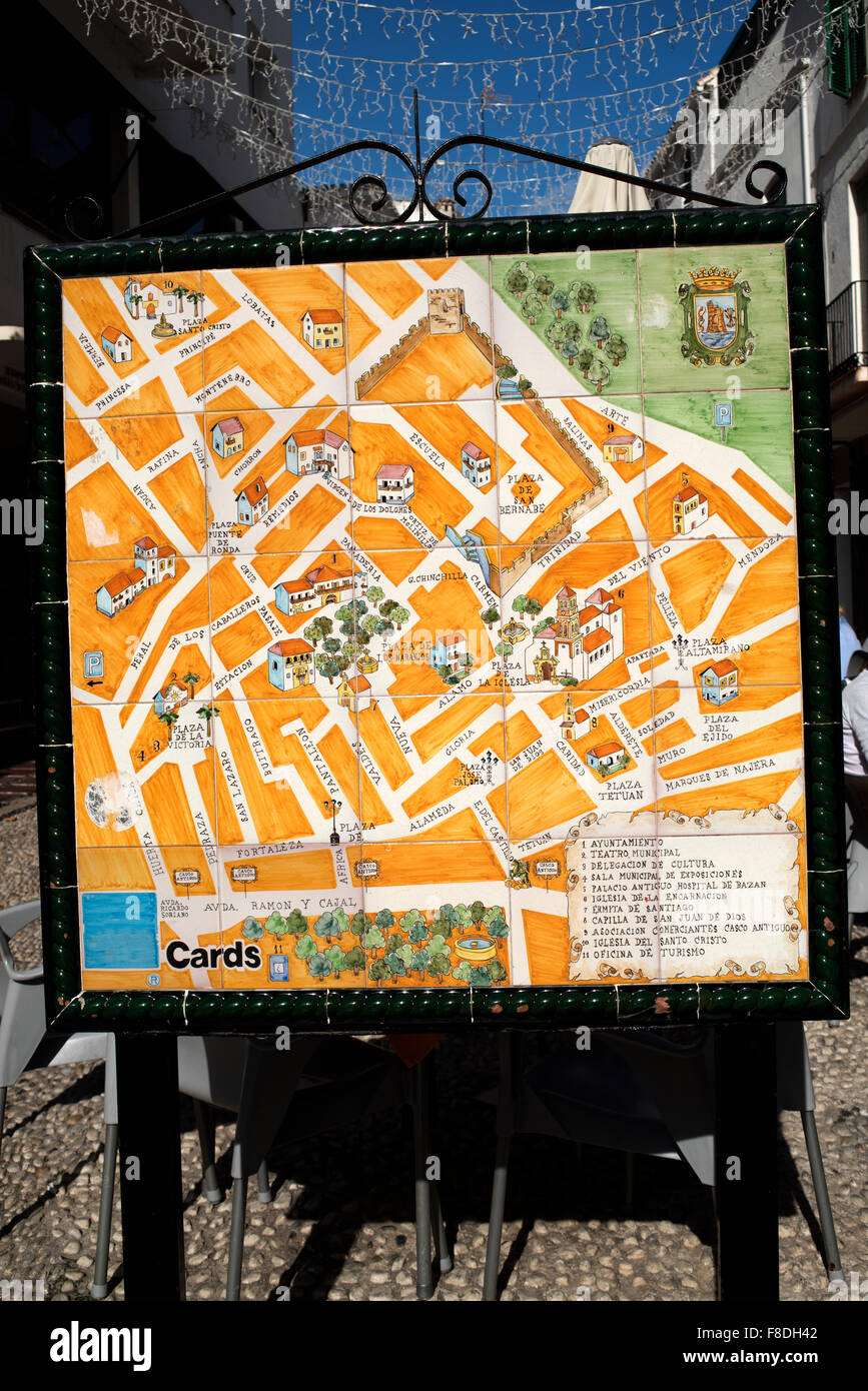 Marbella map hi-res stock photography and images - Alamy