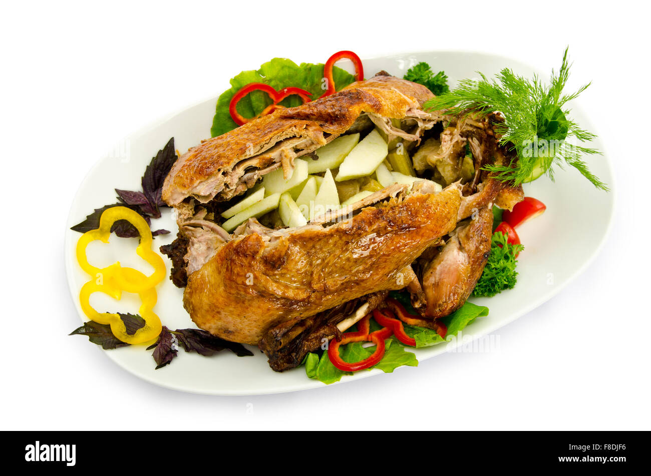 Traditional thanksgiving table turkey Cut Out Stock Images & Pictures ...