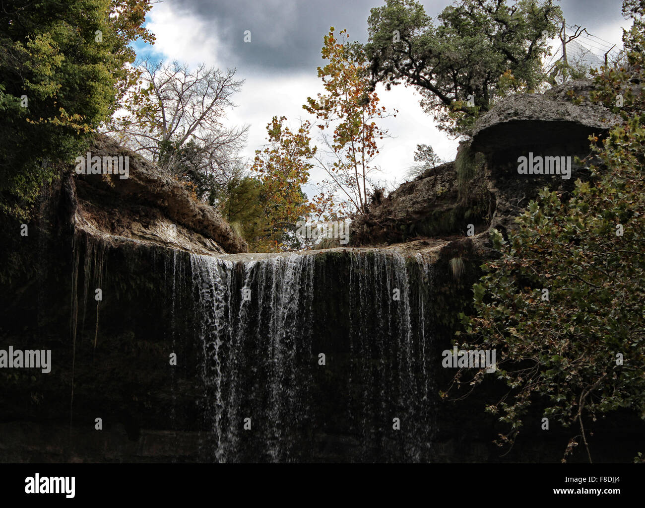 Waterfall at Hamilton Pool, Austin Texas Stock Photo - Alamy