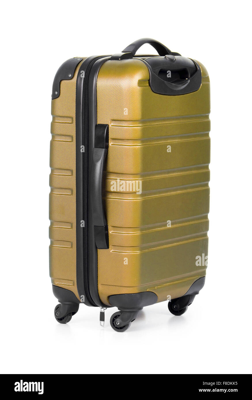 Luggage concept with case on the white Stock Photo - Alamy