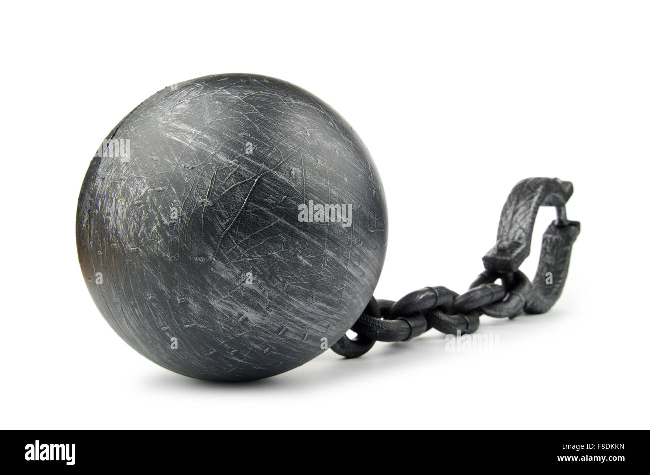 Metal shackles isolated on the white Stock Photo - Alamy