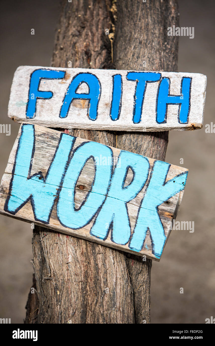 Faith hope charity sign hi-res stock photography and images - Alamy