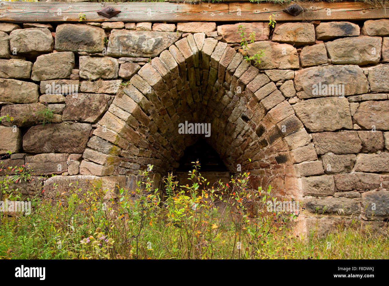 Bay Furnace, Hiawatha National Forest, Michigan Stock Photo - Alamy