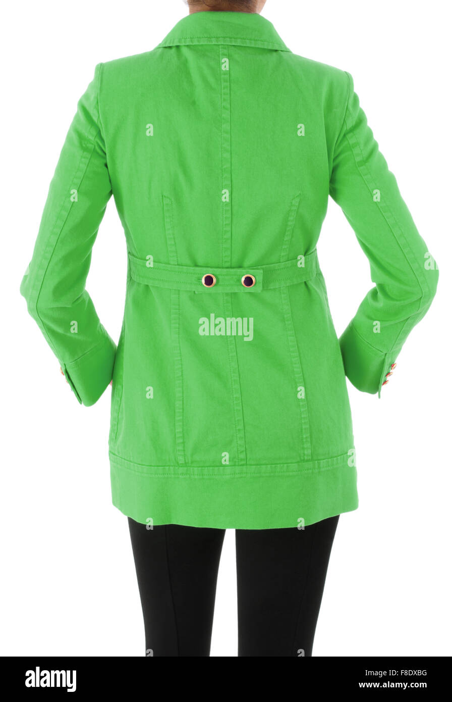 Stylish jacket isolated on model Stock Photo - Alamy