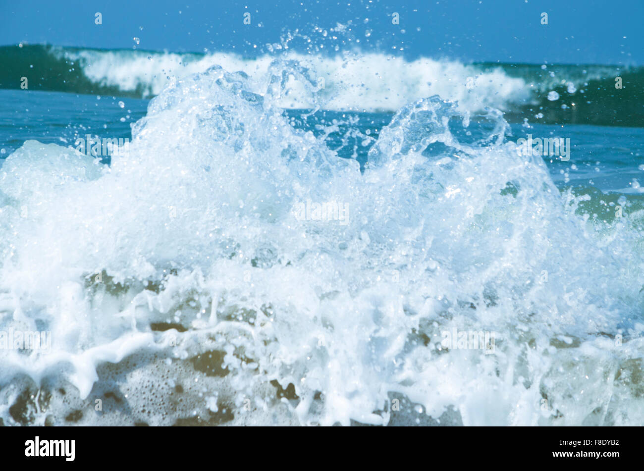 wave sea blue, wave, splashes, sea Stock Photo - Alamy
