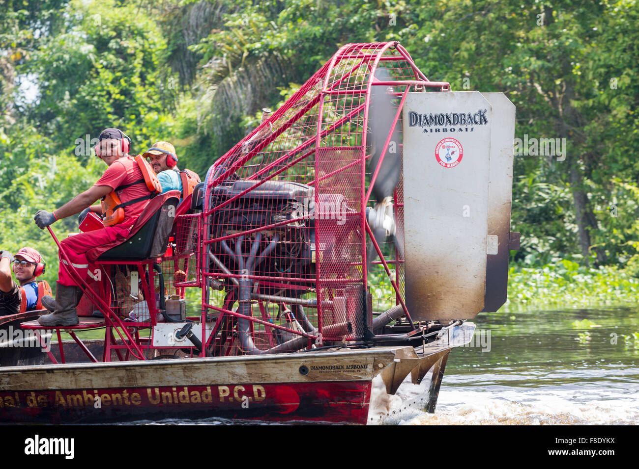 Speed boat cruising on the Maracaibo river, Venezuela Stock Photo - Alamy