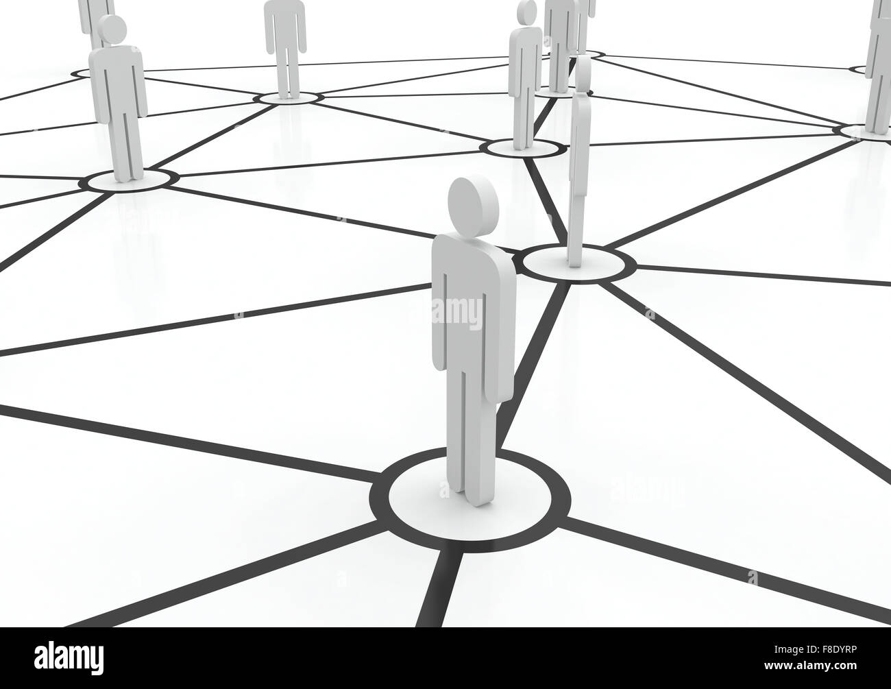 Group of people talking on global social networks Stock Photo - Alamy