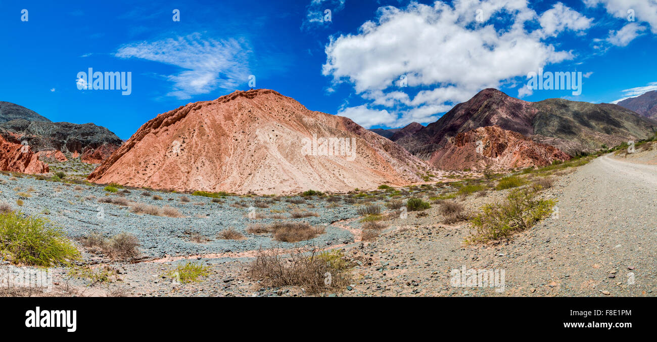 Seven Color Mountains in Purmamarca, Argentina Stock Photo - Alamy