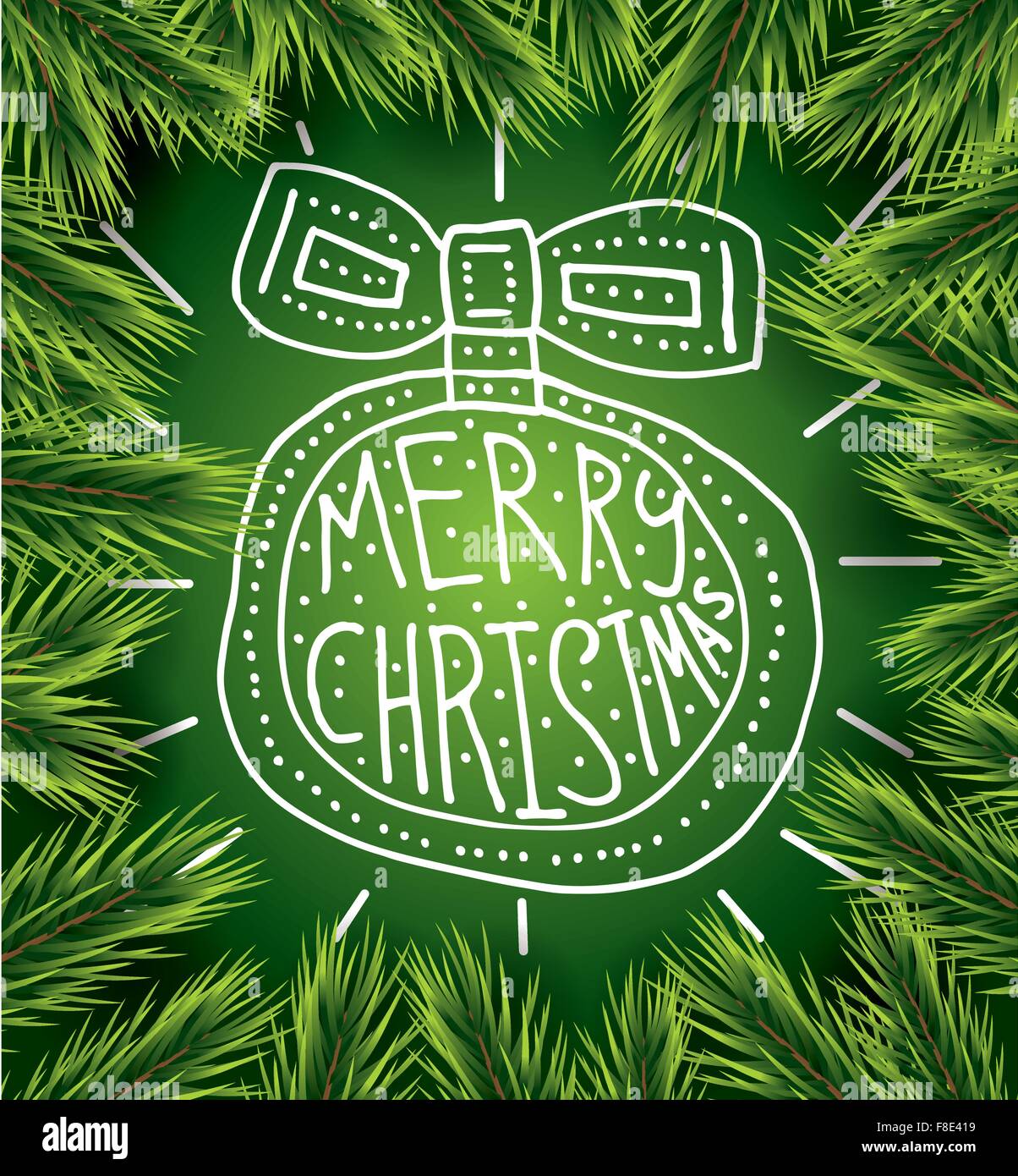 Text christmas background merry on Stock Vector Images - Alamy