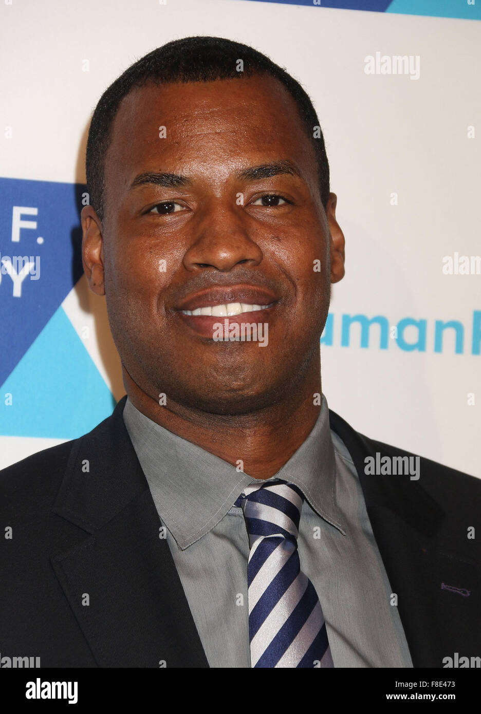 New York, New York, USA. 8th Dec, 2015. Basketball player JASON COLLINS ...