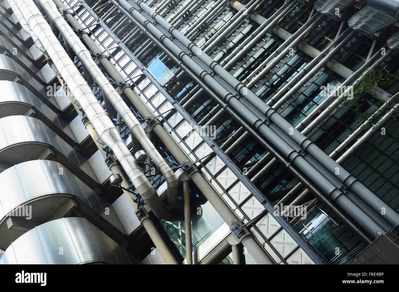 The Lloyd's building (sometimes known as the Inside-Out Building) is the home of the insurance ...