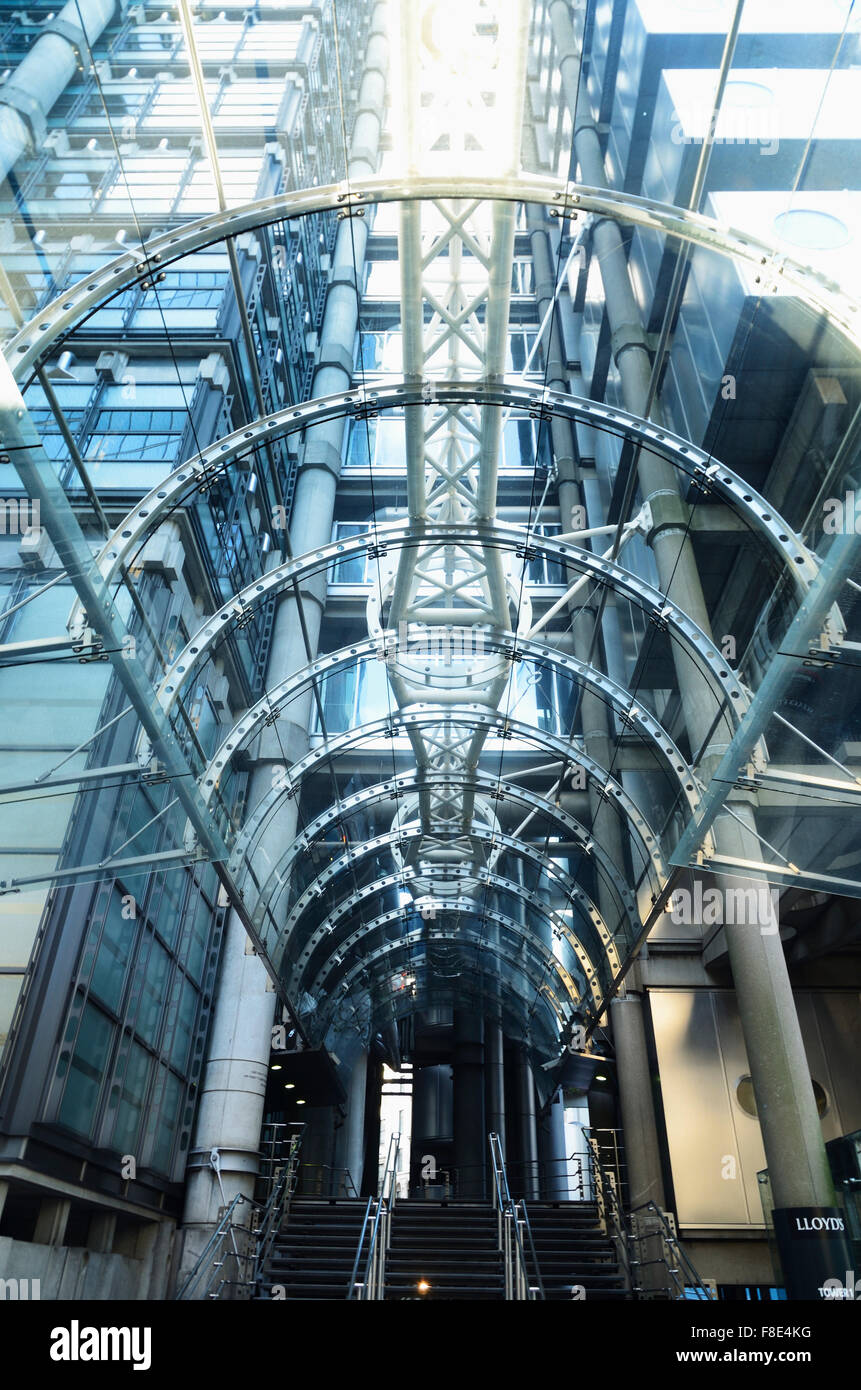 The Lloyd's building (sometimes known as the Inside-Out Building) is ...